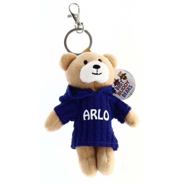 Blue Arlo Bear Keyring | The Base Warehouse