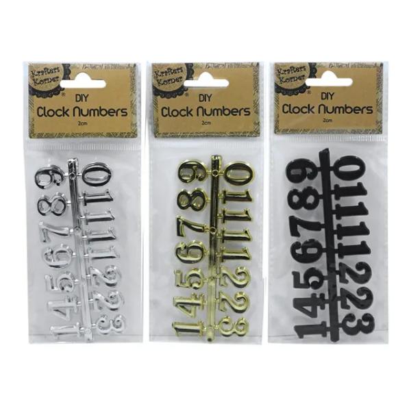Diy Clock Numbers - 2cm | The Base Warehouse