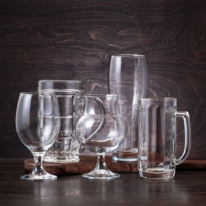 Glassware - Glass Jars, Vases & Drinking Glasses | The Base Warehouse