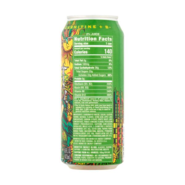 Monster Rio Punch Juice Energy Drink - 473ml | The Base Warehouse