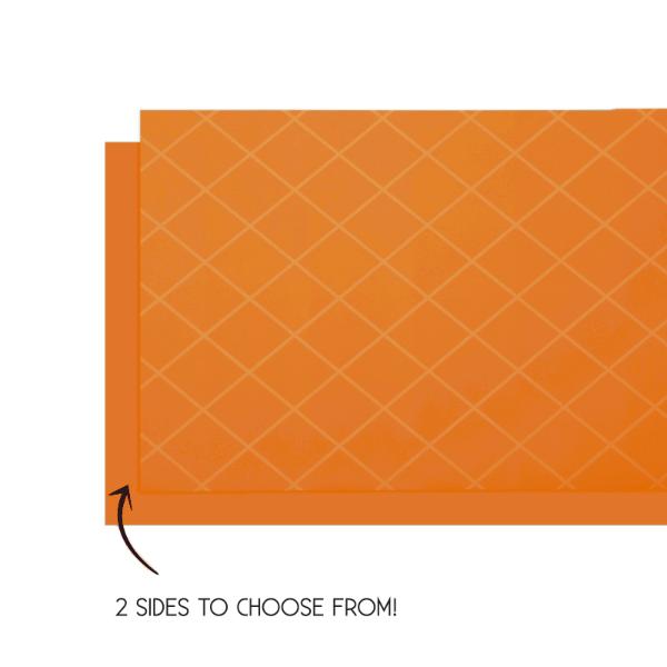 Tangerine Orange Reversible Table Runner - 35cm x 400cm | The Base ...