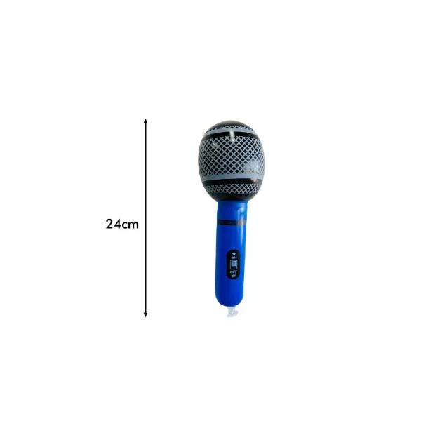 PVC Inflatable Microphone - 24cm | The Base Warehouse