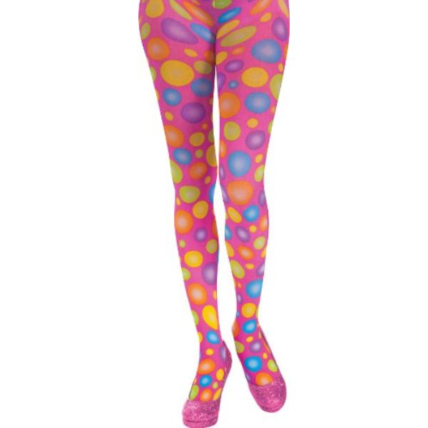 Adults Circus Sweetie Polka Dots Tights | The Base Warehouse
