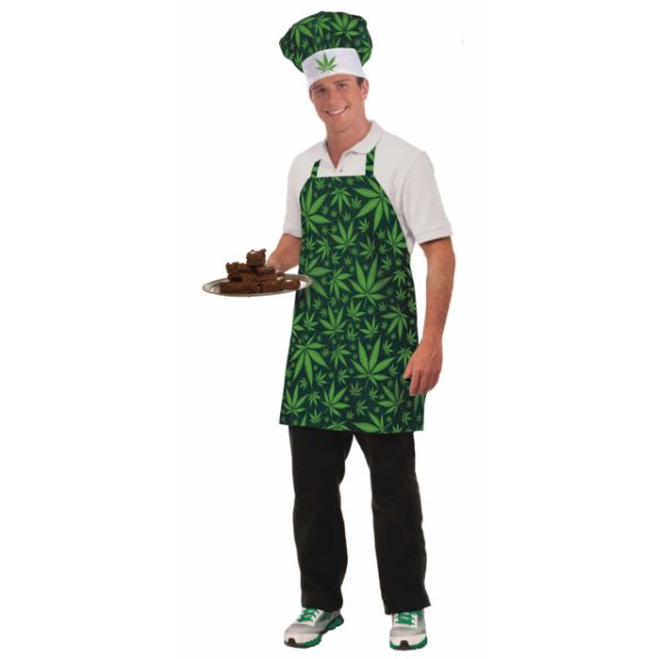 Cannabis Marijuana Hat & Apron | The Base Warehouse