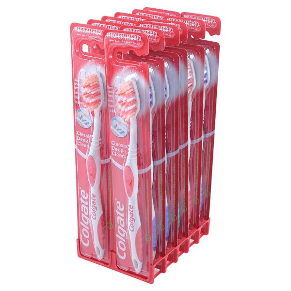 Colgate Toothbrush - Classic Deep Clean - Medium Bristle | The Base ...