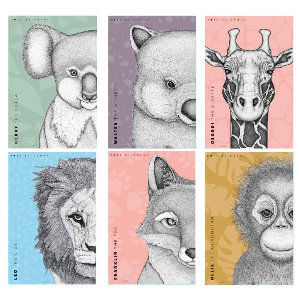 Dots By Donna Plaque Display - 10cm x 15cm | The Base Warehouse