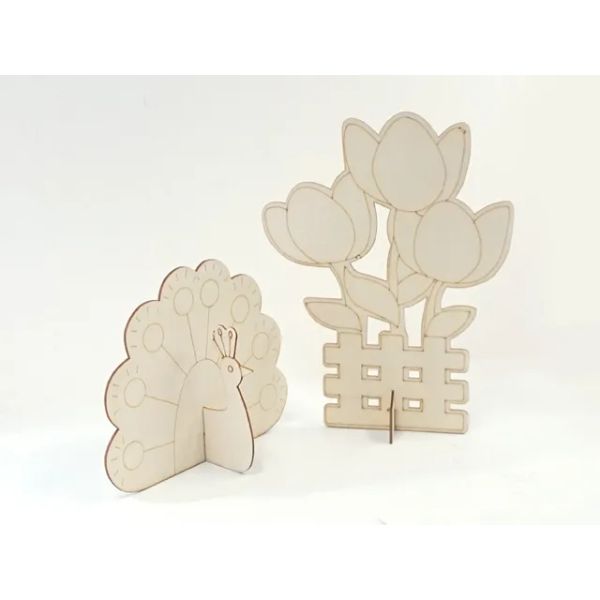 Craft Wooden Flower | The Base Warehouse