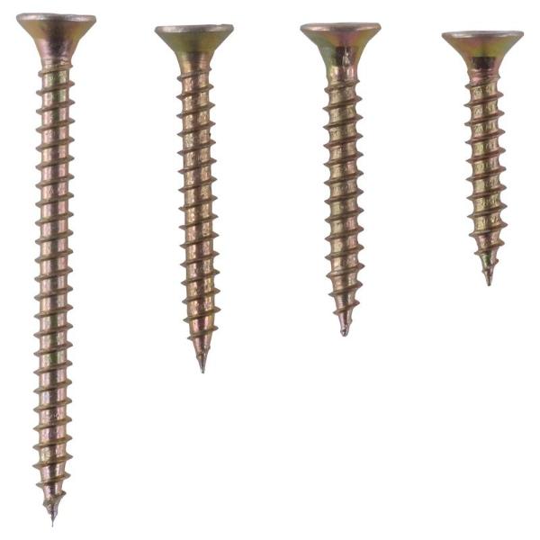 110 Pack Countersunk Chipboard MDF Assorted Fasteners & Fixings Screw ...