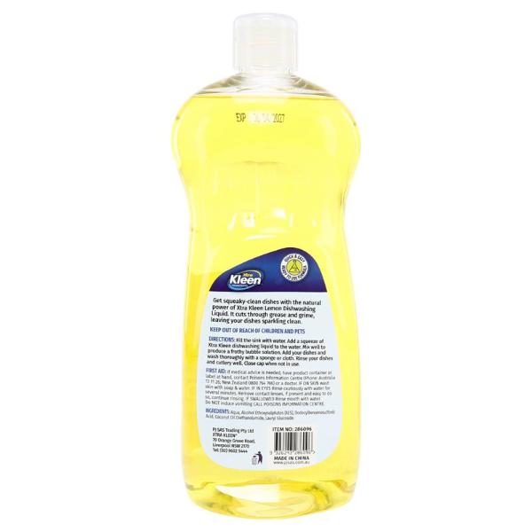 Lemon Dish Washing Liquid - 750ml | The Base Warehouse