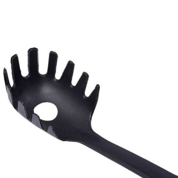 Black Nylon Spaghetti Server - 8cm x 33cm | The Base Warehouse