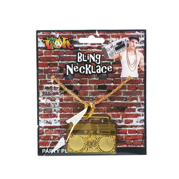 Ghetto Blaster Bling Necklace | The Base Warehouse