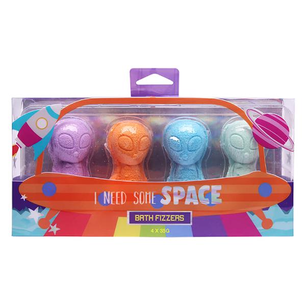 4 Pack I Need Some Space Alien Fizzers Bath Bombs - 35g | The Base ...