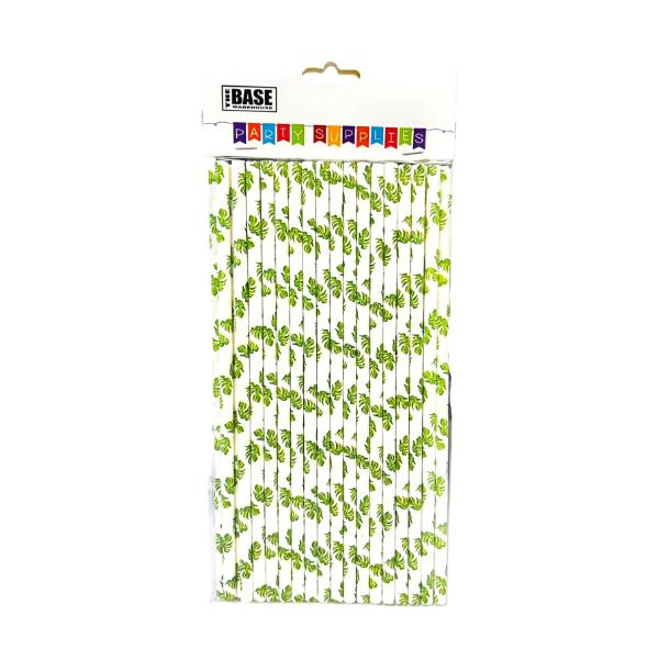 50 Pack Leaf Straws | The Base Warehouse