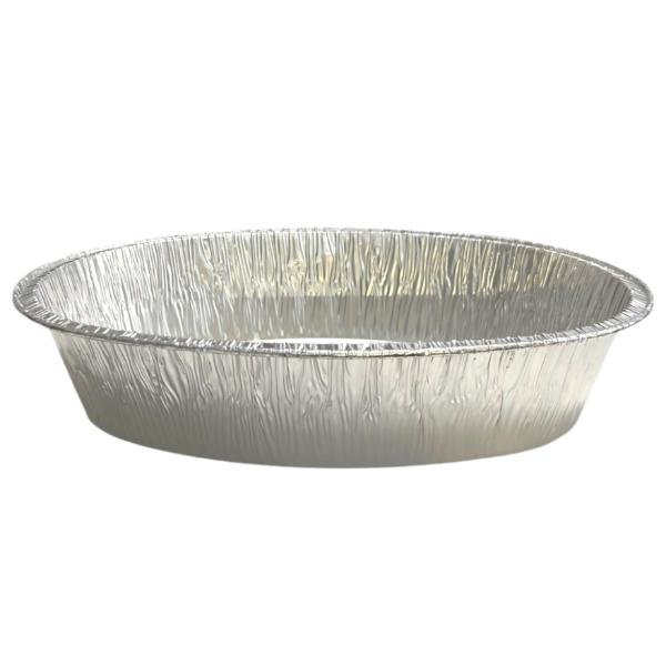 Oval Foil Tray - 33cm x 16cm x 7.4cm | The Base Warehouse