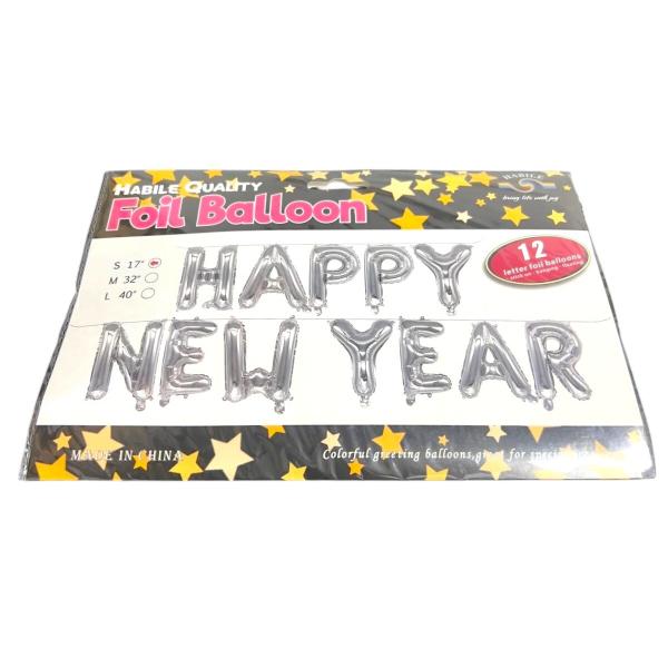 Happy New Year Foil Balloon | The Base Warehouse