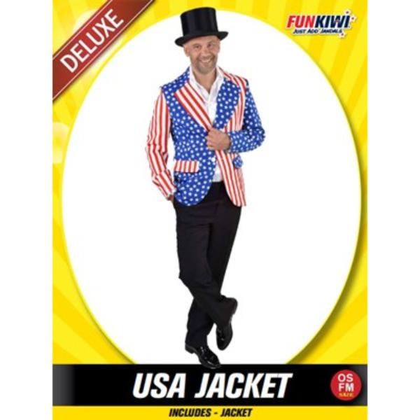 Deluxe USA Jacket - OSFM | The Base Warehouse