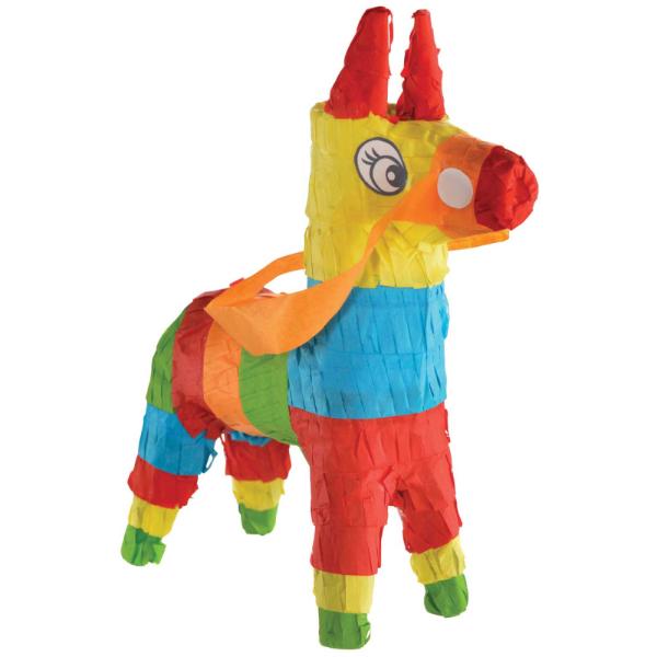Fiesta Mini Donkey Pinata - 19cm x 14cm | The Base Warehouse