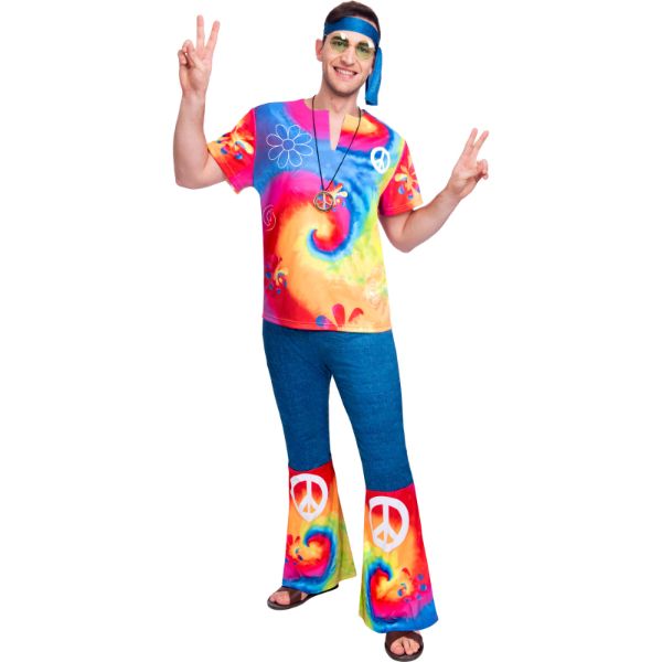 Free Spirit Man Costume - Standard Size | The Base Warehouse