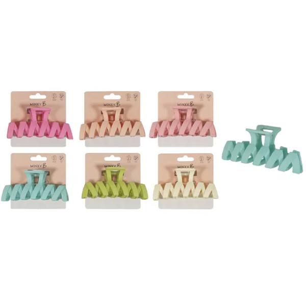 Zig Zag Claw Clip - 11cm | The Base Warehouse