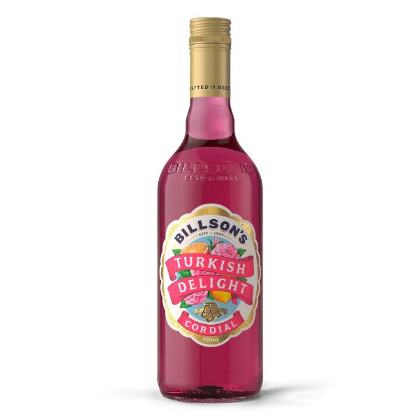 Billson's Turkish Delight Cordial - 700ml | The Base Warehouse
