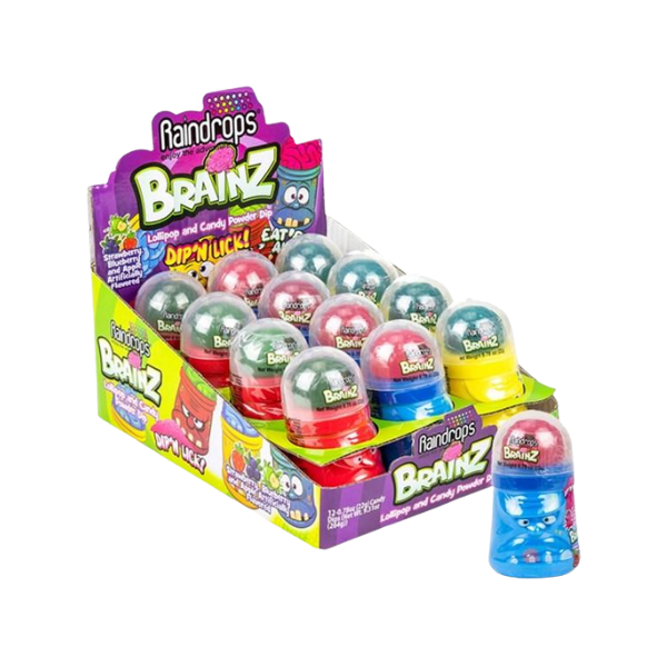 Raindrops Brainz Dip n Lick Candy - 22g | The Base Warehouse