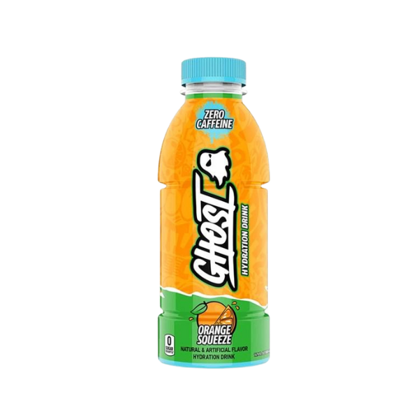 Ghost Zero Caffeine Orange Hydration Drink - 500ml | The Base Warehouse