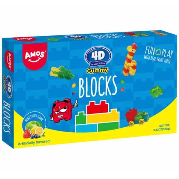 4D Gummy Block - 100g | The Base Warehouse