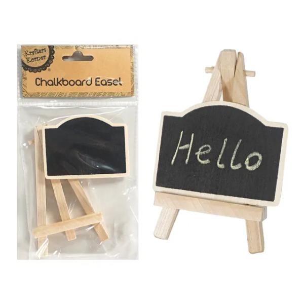 Black Mini Chalkboard Easel | The Base Warehouse