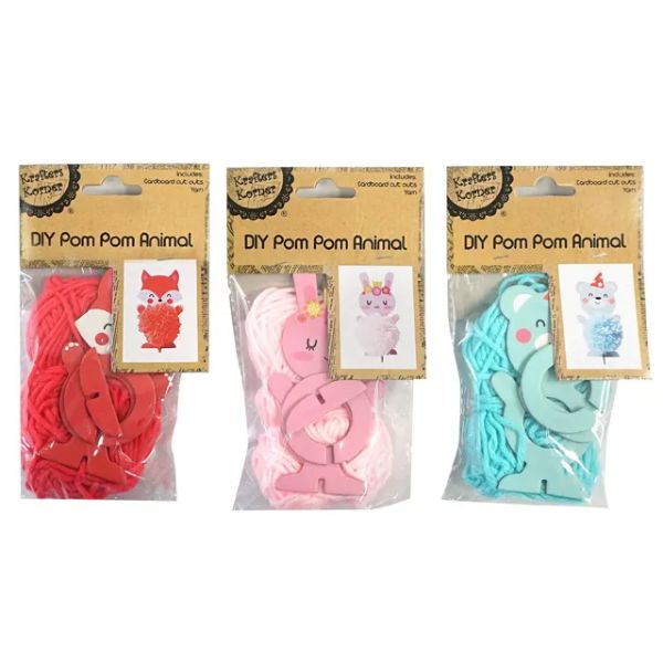 DIY Pom Pom Animal | The Base Warehouse