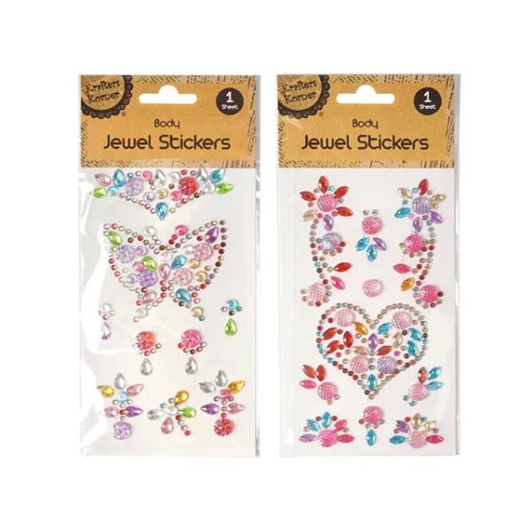 Body Jewel Stickers | The Base Warehouse