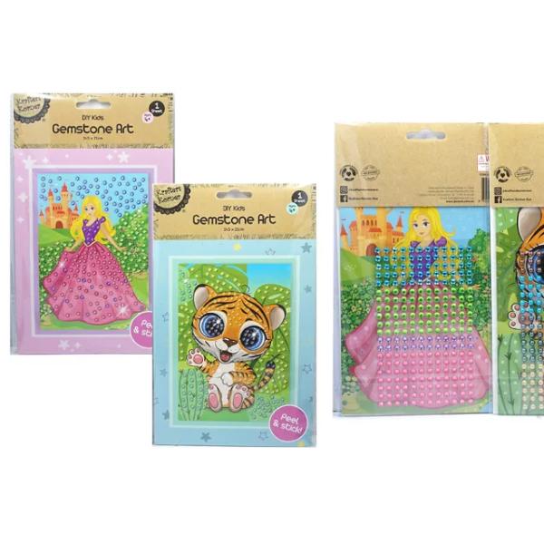 Bead Art Kit For Kids - 14.5cm x 21cm | The Base Warehouse