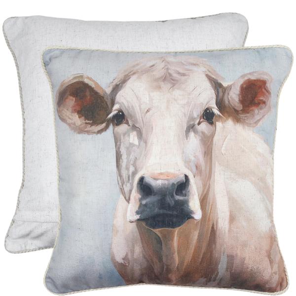 Moo-dern Art Lin Cushion - 50cm x 50cm | The Base Warehouse