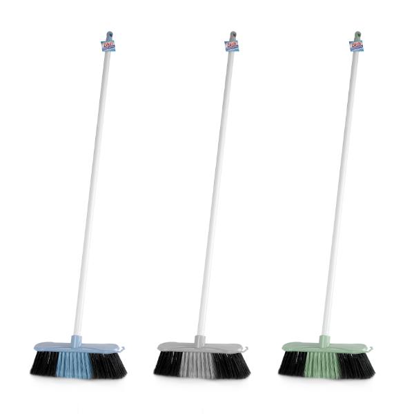 Metal Handle Angle Head Indoor Broom - 120cm | The Base Warehouse