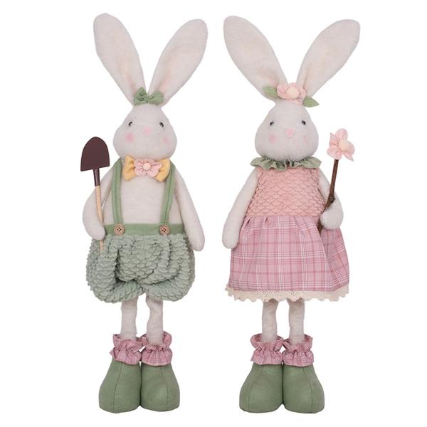 Extendable Boy Or Girl Bunny - 18cm x 11cm x 57cm | The Base Warehouse