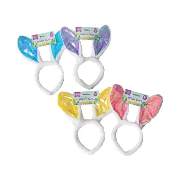 Easter Iridescent Bunny Ears - 27cm x 23.5cm | The Base Warehouse