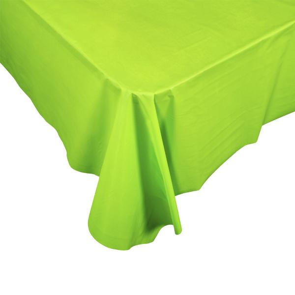 Lime Green Rectangle Table Cover - 270cm | The Base Warehouse