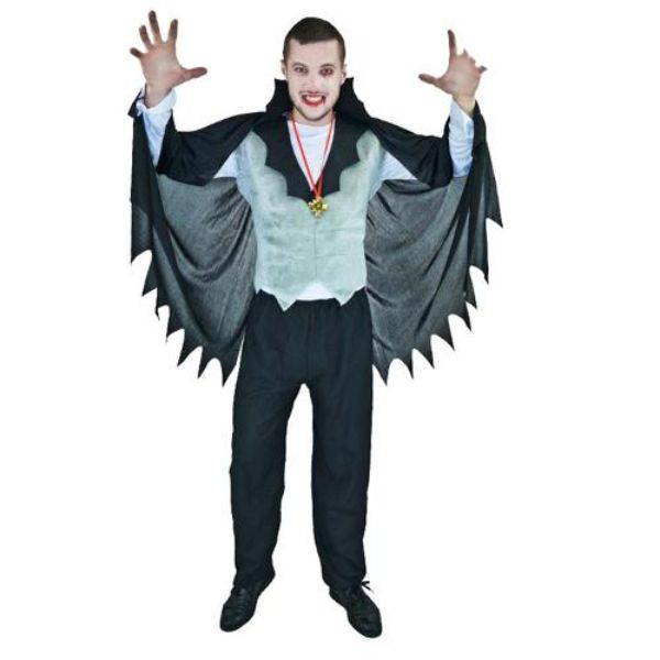 Classic Vampire Men Costume | The Base Warehouse