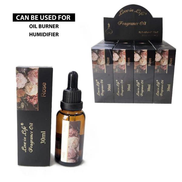 Rose Concentrate Scented Oil - 30ml | The Base Warehouse