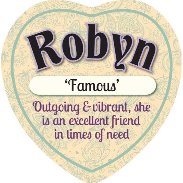 Ceramic Robyn Heart Magnet | The Base Warehouse