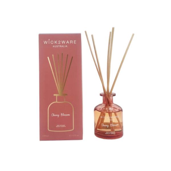 Wick2wear Cherry Blossom Diffuser - 230ml | The Base Warehouse