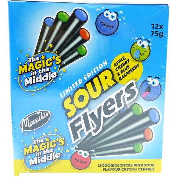 Maxilin Sour Flyers - 75g | The Base Warehouse