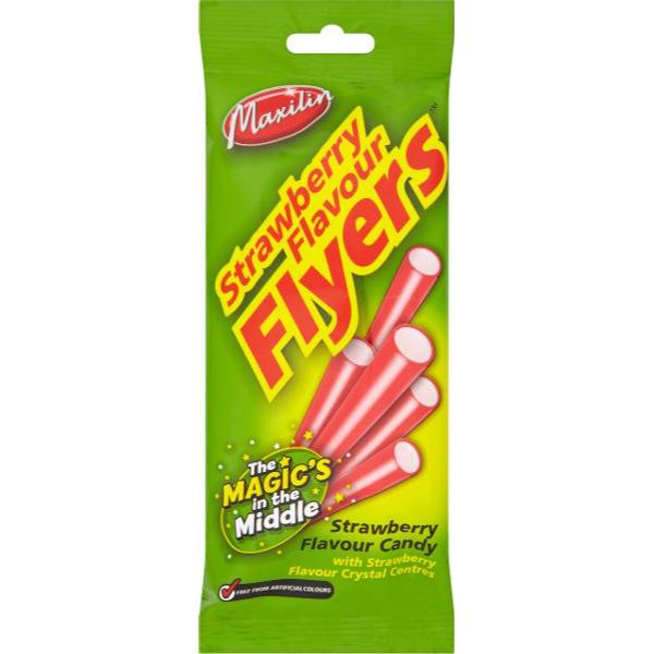 Maxilin Strawberry Flyers - 90g | The Base Warehouse