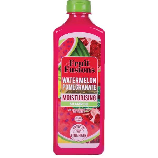 Fruit Fusion Watermelon & Pomegranate Shampoo - 600ml | The Base Warehouse