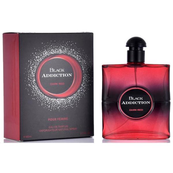 Black Addiction Dark Red Women Perfume - 80ml | The Base Warehouse