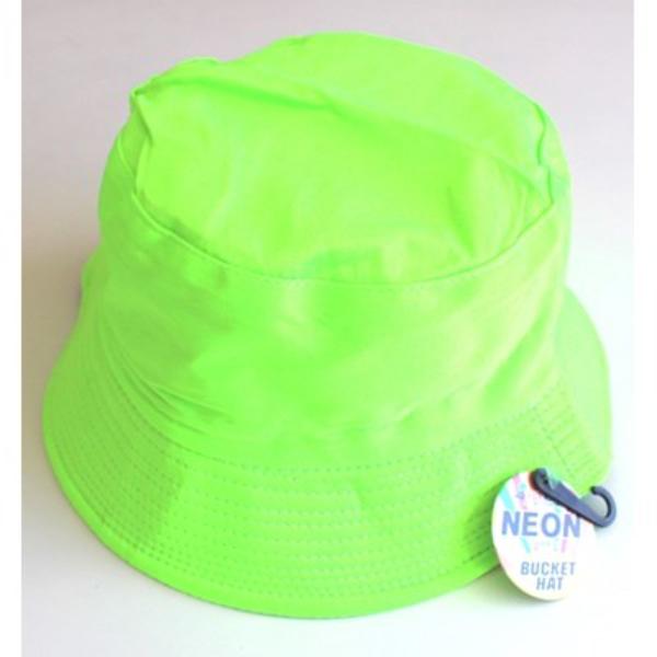 Green Neon Bucket Hat | The Base Warehouse