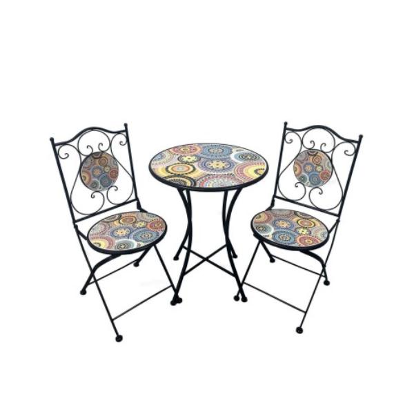 Metal Traditional Undercover Use Table With Chairs | The Base Warehouse