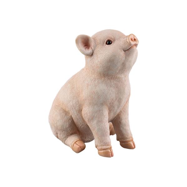 Cute Sitting Pig - 20cm | The Base Warehouse
