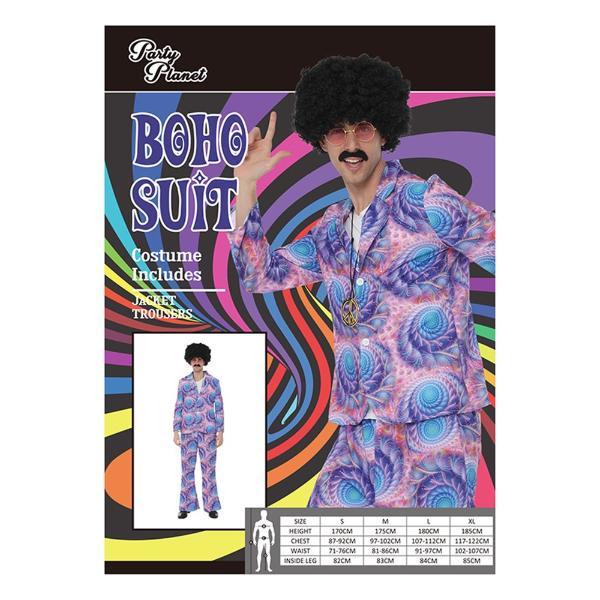 Boho Suit Men Costume - Medium | The Base Warehouse