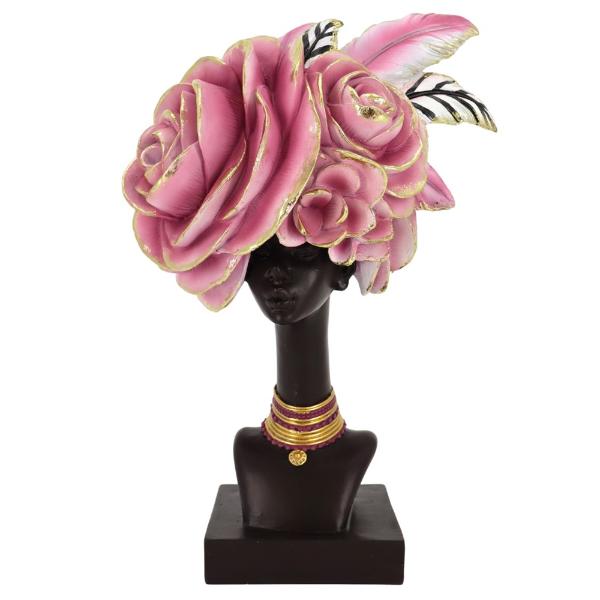 Resin Human Face Statue - 30cm | The Base Warehouse