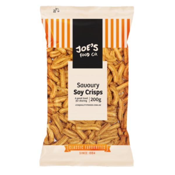 Savoury Soy Crisps - 200g | The Base Warehouse